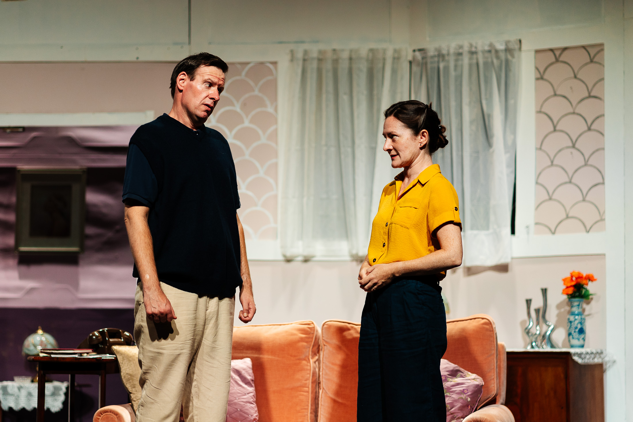 Photos of Victoria and Neil in rep – Darkling Agency